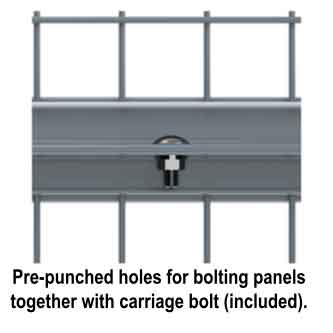 Husky Pallet Rack Wire Backing [In Stock] - Trammell Equipment Company