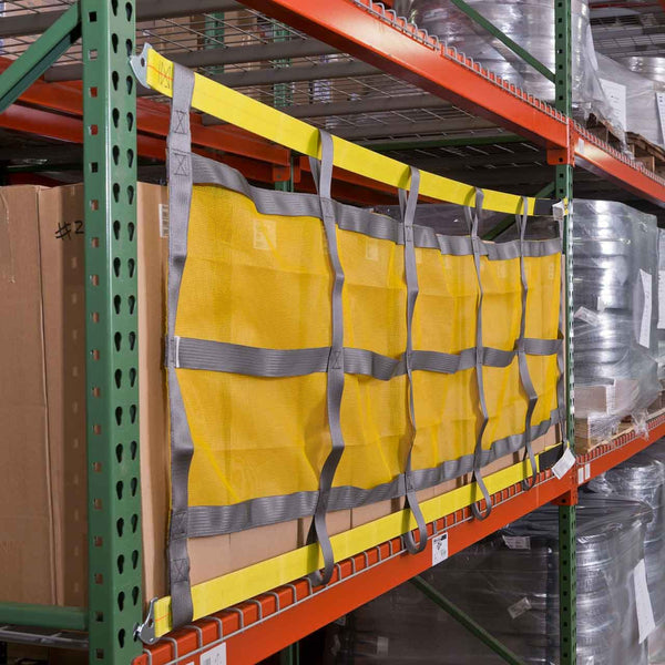 Rack Safety Sliding Net for Order Picking | Trammell Equipment Company